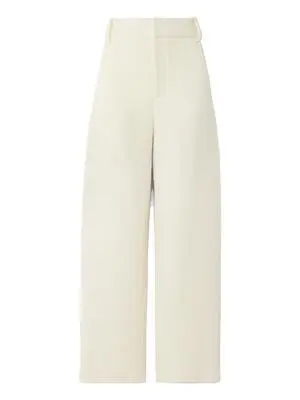 LIBEROWE Alba Wool-blend Tweed Pants - Neutrals