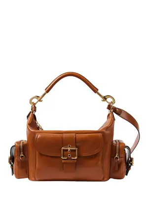 Chloé Medium Leather Camera Bag - Brown