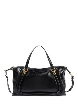 Chloé Chloé Paraty 24 Medium Shoulder Bag Black