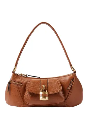 Chloé The 99 Small Leather Shoulder Bag - Brown