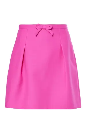 Valentino Garavani Crepe Couture Miniskirt - Pink