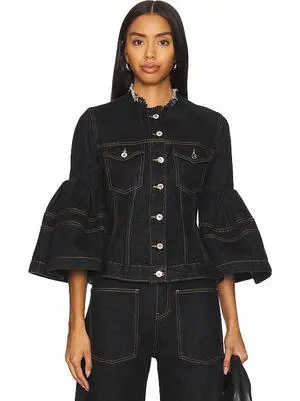 MARQUES' ALMEIDA Denim Jacket - Black