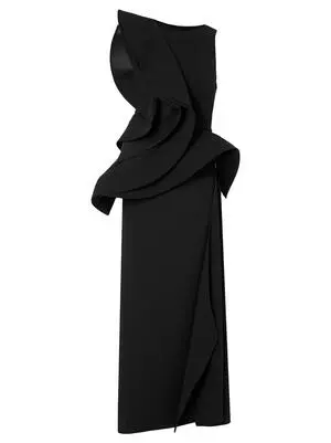Maticevski Fateful Crepe Gown - Black