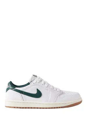 Nike Jordan 1 Low Og Leather Sneakers - White