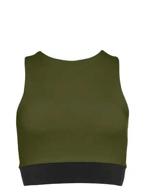 ERES Micheline Crop Top - Green
