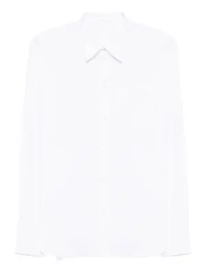 Helmut Lang Logo-rubberised Shirt - White