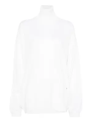 Moschino Golden M Sweater - White