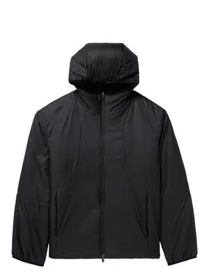 Herno Padded Micro-ripstop Hooded Jacket - Black