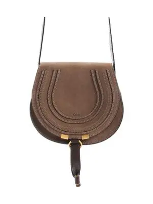CHLOÉ Small Marcie Leather Crossbody Bag