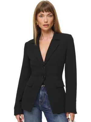 REFORMATION Bondi Single-breasted Blazer - Black