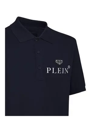 Philipp Plein Iconic Polo Shirt - Blue