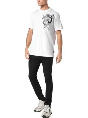 Philipp Plein Ss Dragon T-shirt - White