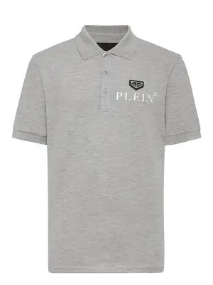 Philipp Plein Iconic Polo Shirt - Grey