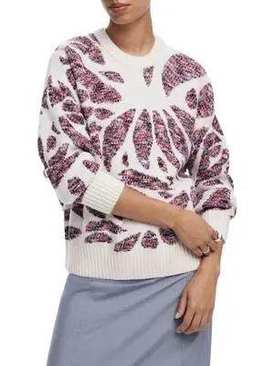 Desigual Kamloops Floral Crewneck Sweater - Mix