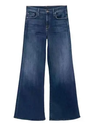 MOTHER The Twister Sneak Wide Leg Jeans - Blue