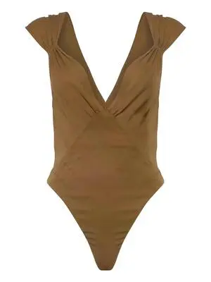 SAINT LAURENT Saint Laurent Silk Blend Bodysuit