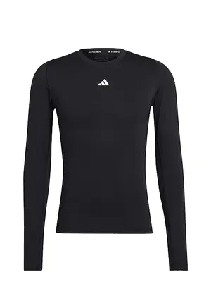 Adidas Techfit Training Long Sleeve Tee Black