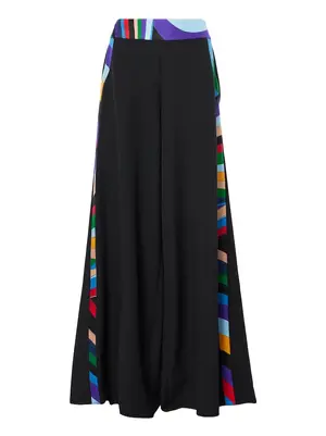 Emilio Pucci Iride Cady Palazzo Pants - Multicoloured