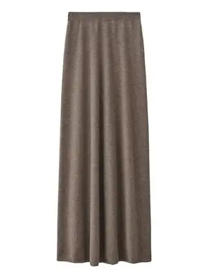 LISA YANG The Dolly Skirt - Truffle