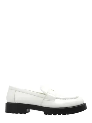 Tory Burch Lug Loafers - White