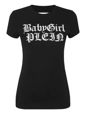 Philipp Plein Logo-embellished T-shirt - Black