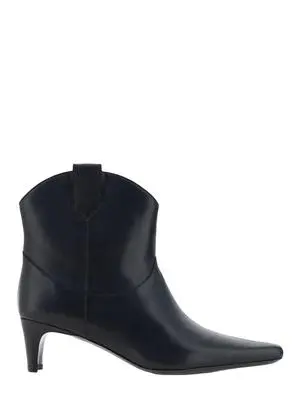 Staud 55mm Western Wally Boots - Black