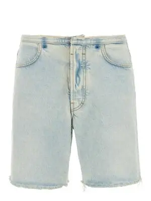 Givenchy Denim Bermuda Shorts - Blue