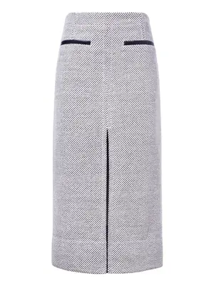 Proenza Schouler White Label Kingsley Midi Skirt - White