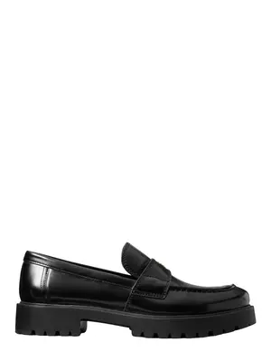 Tory Burch Lug Loafers - Black
