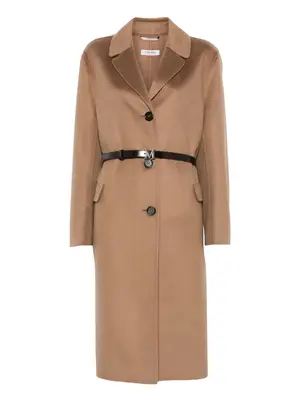 Max Mara Rubens Belted Coat - Brown