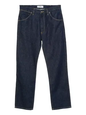 VIVIENNE WESTWOOD Embroidered Straight Jeans - Blue