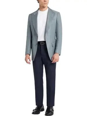 TOM FORD Ribbed Single-breasted Blazer