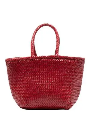 Dragon Diffusion DRAGON DIFFUSION Small Grace Basket Tote Bag Red