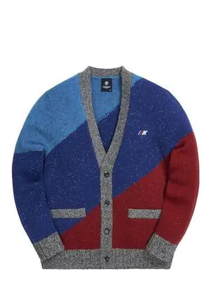 Kith Kith X BMW Colorblock Cardigan Blue/multi