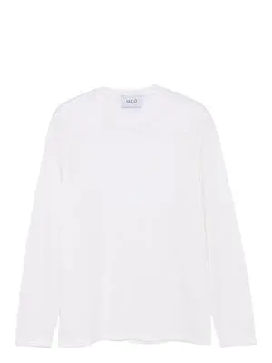 D4.0 Slub-texture T-shirt - White