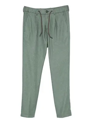 Herno Felted Trousers - Green