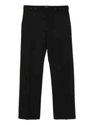 Off-White Straight-leg Trousers - Black