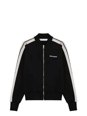 Palm Angels Track Classic Black Zip Sweatshirt Black