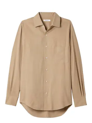 Loro Piana Loro Piana Andre Silk Shirt Beige
