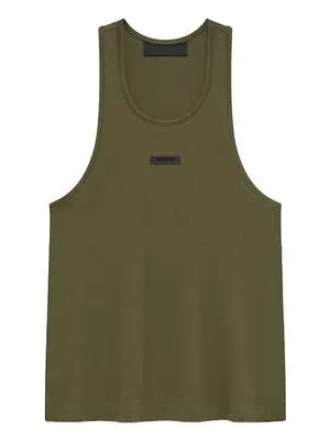 Fear Of God Essentials TriBlend Tank Top Military