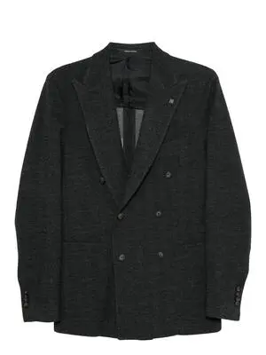 TAGLIATORE Tagliatore Herringbone Blazer