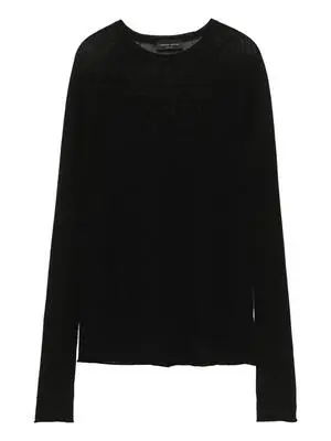 ROBERTO COLLINA Crew-neck Sweater - Black