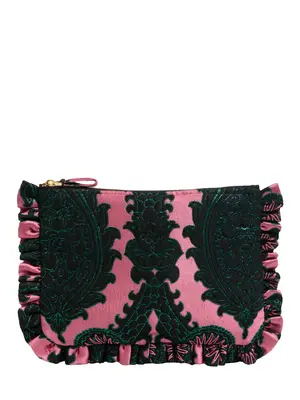 La DoubleJ Jacquard Clutch - Pink