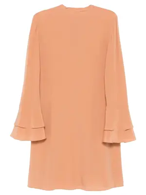 Chloé Silk Shirt Dress - Orange