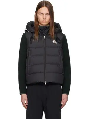 Moncler Moncler Cardamine Down Vest 999 - Black