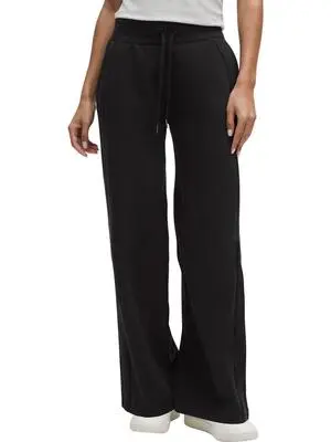 Lululemon Scuba Mid-rise Wide-leg Pant - Black