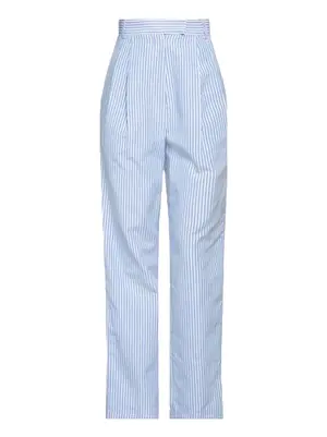 THE FRANKIE SHOP THE FRANKIE SHOP Striped Straight-Leg Pants Blue