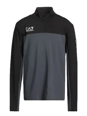 EA7 Half-zip Long Sleeve Sweatshirt - Grey