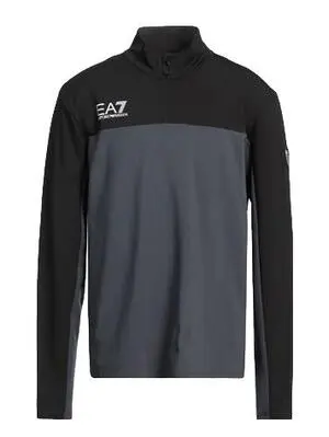 EA7 Half-zip Long Sleeve Sweatshirt - Lead