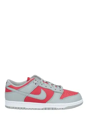 Nike Leather Low-Top Sneakers Red